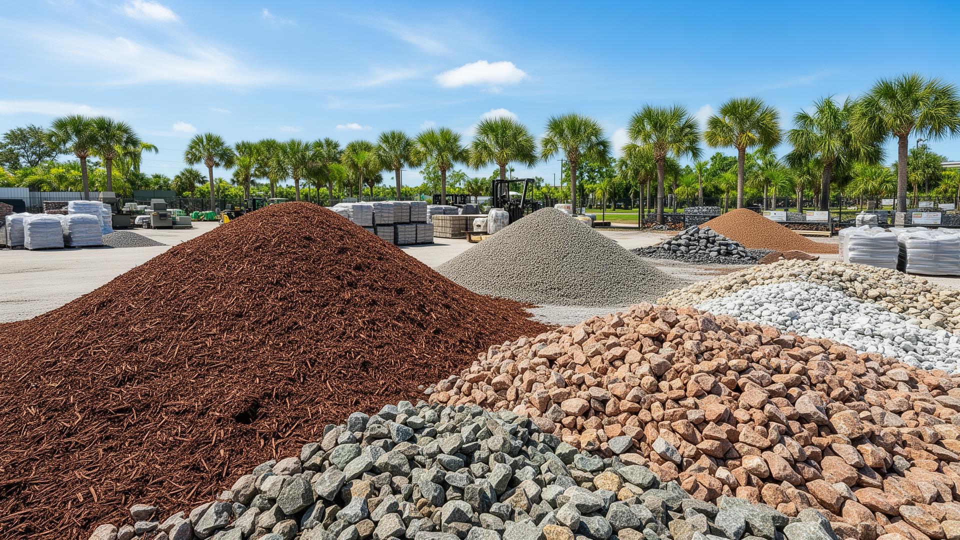 Naples Landscape Supply | Bulk Mulch, Rock, Shell & Husqvarna Dealer